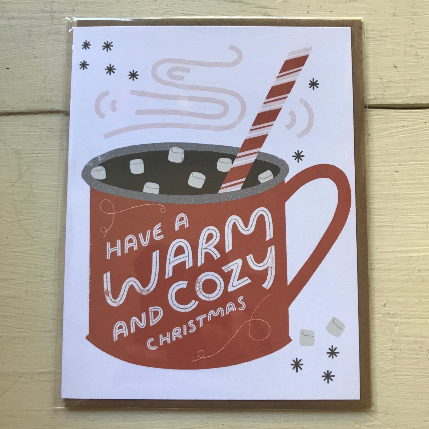 Hot Cocoa Card – Woven Art Yarn Shop